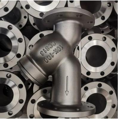 China SS304 SS316 PN16 Estirador Y com flange para filtragem de água em múltiplas aplicações à venda
