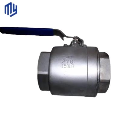 Cina Valvola a sfera a filo FF in acciaio inossidabile con ISO5211/Mounting Pad CF8 A e durable choice in vendita
