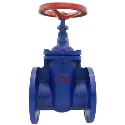 Cina Valvole di porta del sistema idrico Z45T-16Q connessione di flange di ferro duttile senza sollevamento della valvola a tronco in vendita