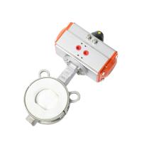 China Fully Lined Pneumatic Butterfly Valve for Household Usage and Customization Needs for sale
