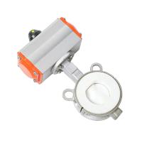 China Fully Lined Pneumatic Butterfly Valve for Household Usage and Customization Needs for sale
