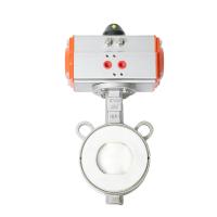 China Fully Lined Pneumatic Butterfly Valve for Household Usage and Customization Needs for sale