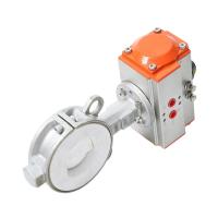 China Fully Lined Pneumatic Butterfly Valve for Household Usage and Customization Needs for sale