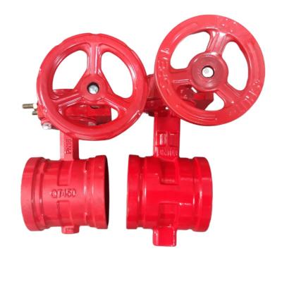 Cina Clampada a tenuta morbida per gas tipo D381X-16Q Turbina a scanalatura Valvola farfalla per industria in vendita