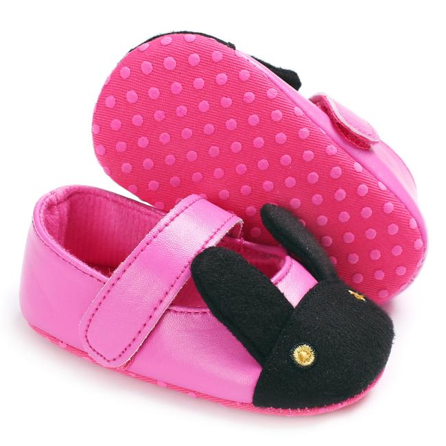 2021 Newborn Infant Casual Walking Shoes Toddler Leather Girls Soft Cartoon Shoes