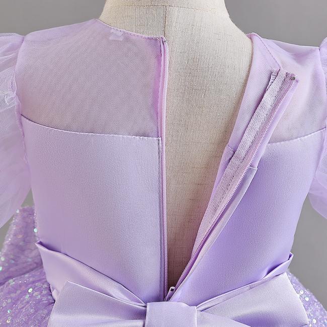 2023baby Clothes Flower Girls Party Garment Wedding Dress Princess Long Dress
