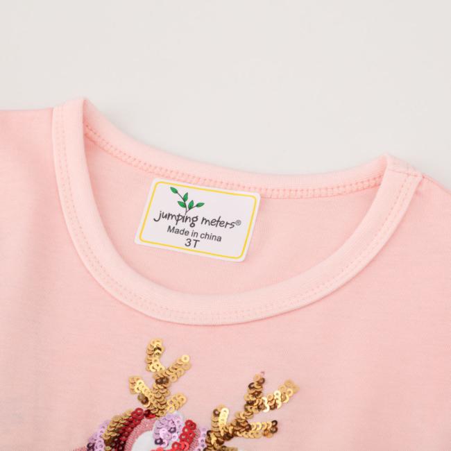 Girls Rainbow Tulle Dress Long-Sleeve Children Cute Dress Casual Dress 2-7y