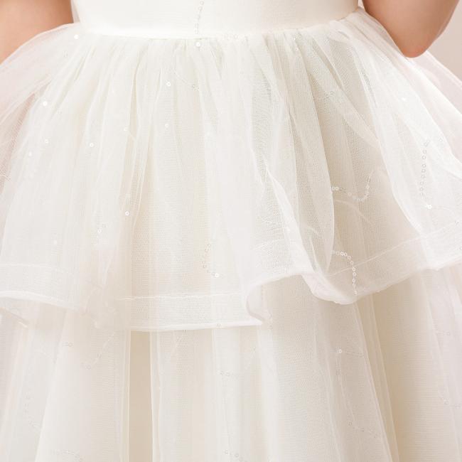 Wholesale Baby Clothes Girls Party Garment Ball Gown Dress Princess Champagne Party Dress