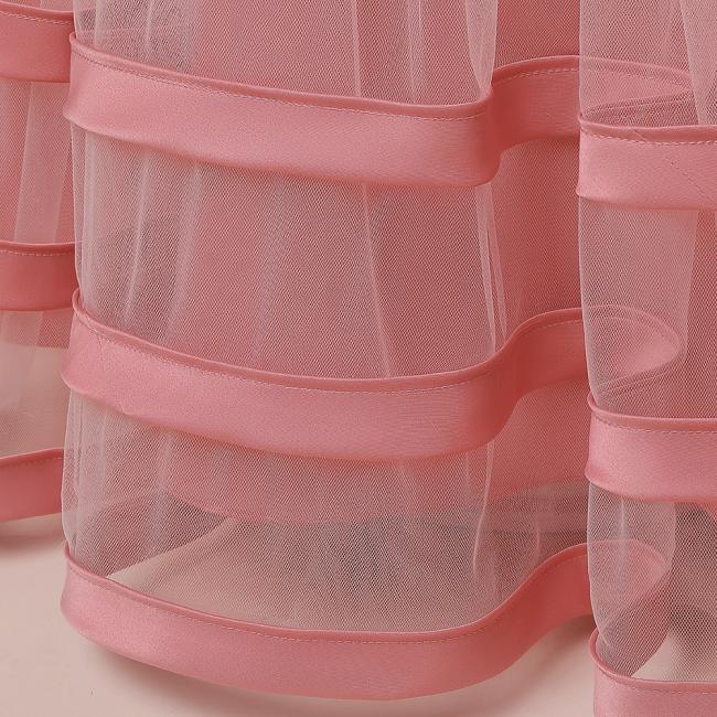 Wholesale Baby Clothes Girls Party Garment Ball Gown Dress Princess Pink Party Dress