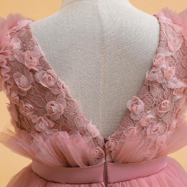 Wholesale Baby Clothes Girls Party Garment Ball Gown Wedding Dress Princess Party Dress