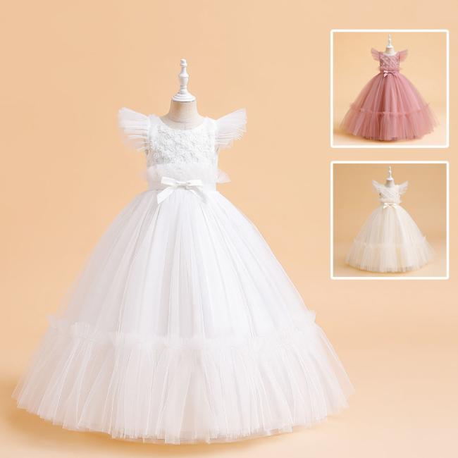 Wholesale Baby Clothes Girls Party Garment Ball Gown Wedding Dress Princess Party Dress