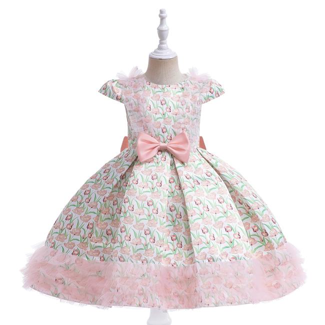Wholesale Baby Clothes Girls Party Garment Ball Gown Dress Princess Party Dress