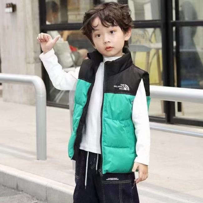 Hot Selling Children&prime; S Winter Down Jacket Girls and Boys Clothes Waterproof Outdoor Hooded Jacket