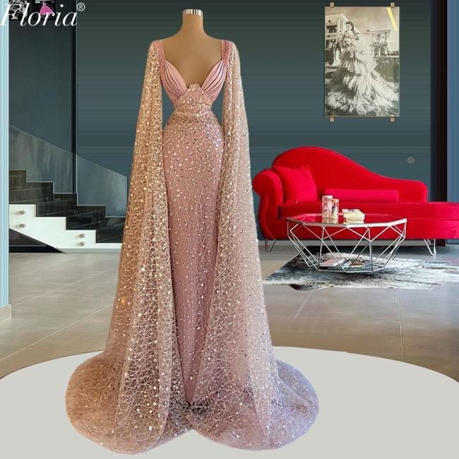 OEM High Quality Wedding Dress Bridal Dress Customized Party Dress Pink