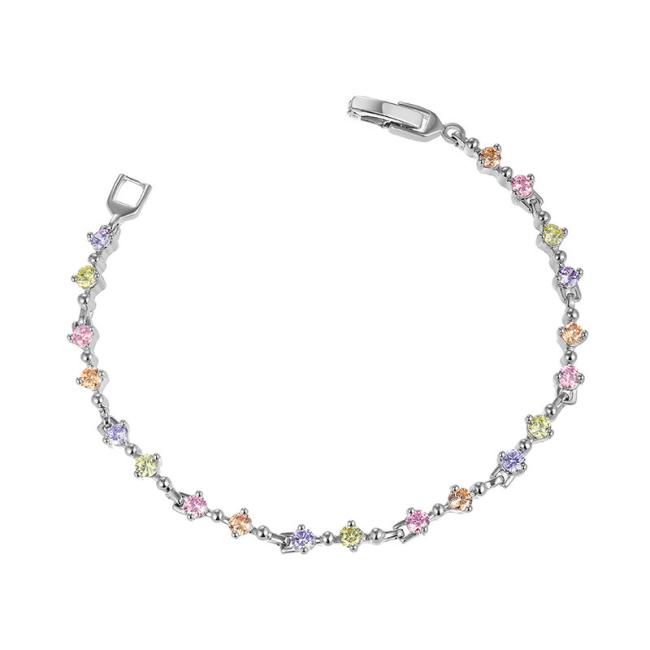 2021 New Bracelet Alloy 24 K Platinum Plating with Zircon