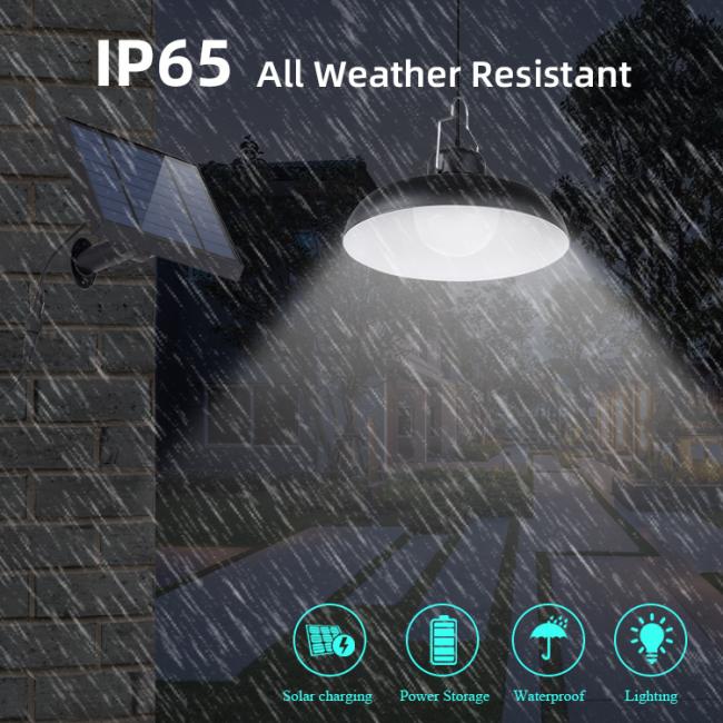 China Manufacturer Portable Solar Waterproof IP65 Chinese Hanging LED Lantern for Camping Garden Yard