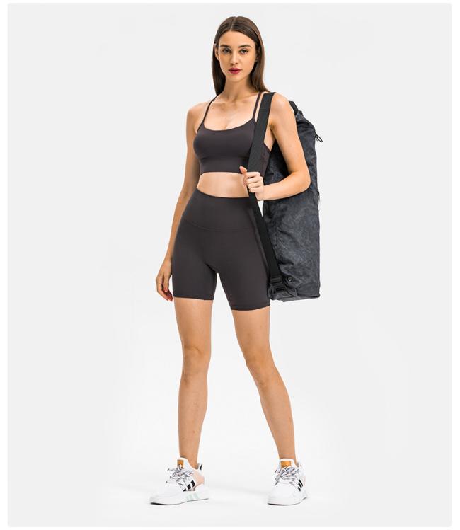 Yoga Pants OEM Women Gym Workout Fitness Leggings Seamless Cropped Running Sportswear Activewear
