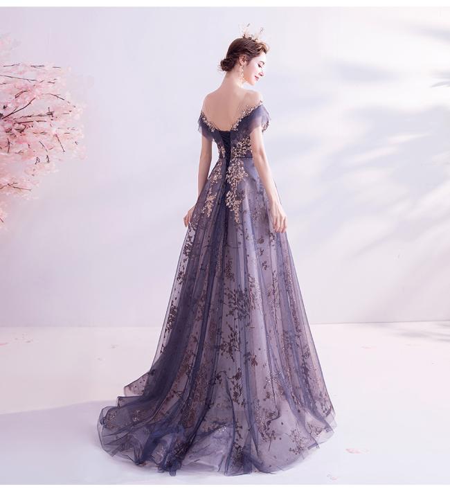2021 New Western Hot Selling Sequined Sex Ball Dress Evening Party Frock Bridesmaid Gowns Plus Size