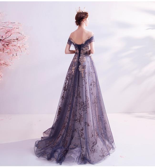 2021 New Western Hot Selling Sequined Sex Ball Dress Evening Party Frock Bridesmaid Gowns Plus Size