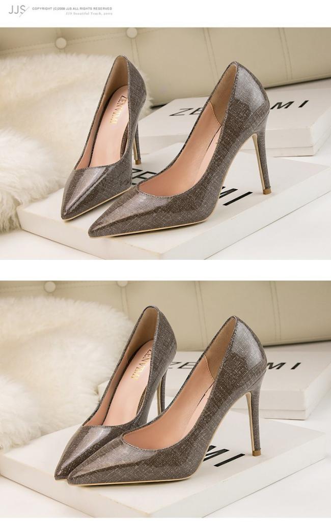 2021 European New Fashion Style Stiletto Heels Sexy Unique Pointed Women High Heel Shoes Pumps Bride High Heels