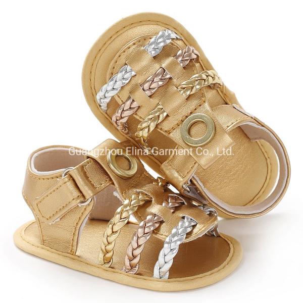 Quality 2021 Newborn Infant Casual Walking Shoes Toddler Leather Girls Summer Sandal for sale