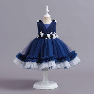 China Baby Clothes Girls Cake Party Garment Wedding Dress Mix Color Ball Gown for sale