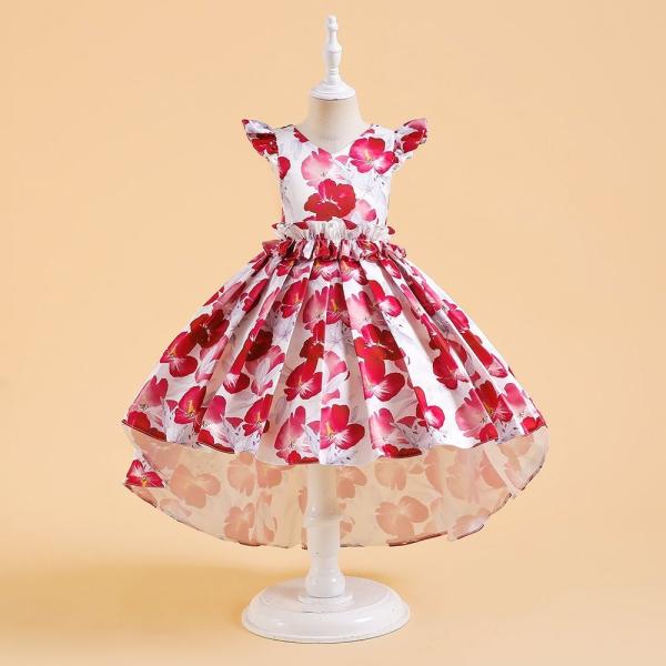 Quality Wholesale Baby Clothes Girls Party Garment Ball Gown Flower Dress Princess for sale