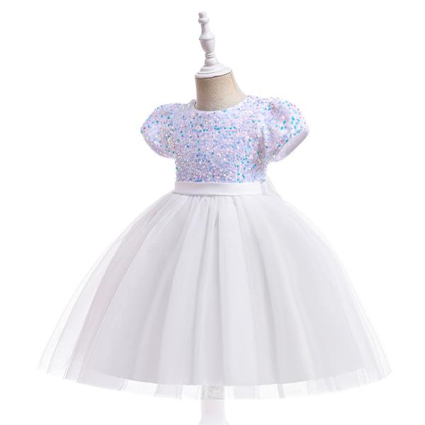 Quality Wholesale Baby Clothes Girls Party Garment Ball Gown Beading Dress Princess for sale