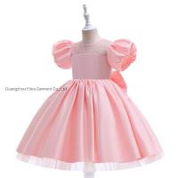 Quality Wholesale Baby Clothes Girls Party Garment Ball Gown Princess Puff Sleeve for sale