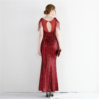 Quality Hot Selling Evening Party Prom Women Dress Sequin Slim Sheath Women Sexy Skinny for sale