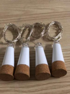 Quality New Arrival Romantic LED Bottle Cork Light with Copper Wire String Light for for sale