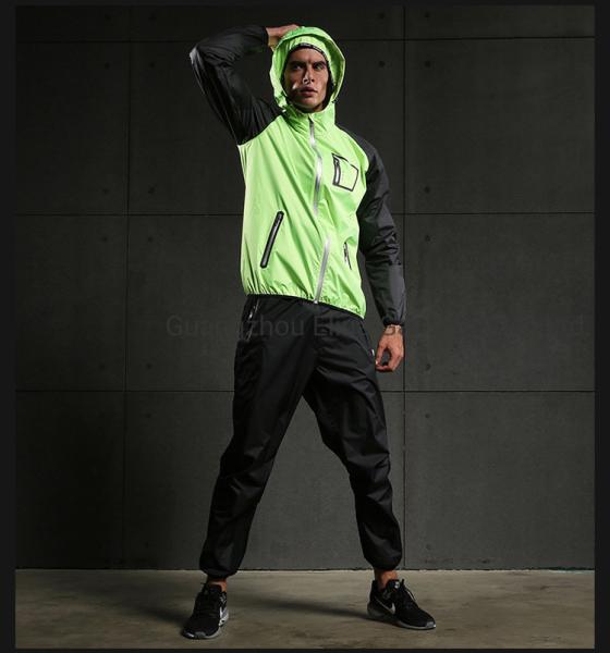 Quality OEM Polyesyer Men Trackpants Tech Hoodies Sportswear Windbreaker Jogging Suits for sale