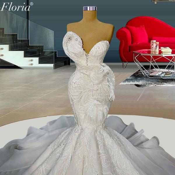 Quality OEM High Quality Wedding Dress Bridal Dress Customized Party Dress for sale