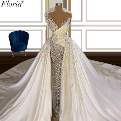 China OEM High Quality Wedding Dress Bridal Dress Customized Elegant Party Gown for sale