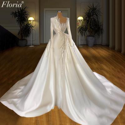 China OEM High Quality Elegant Wedding Dress Bridal Dress Customized Party Gown for sale