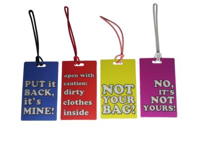 China 3D Luggage Tag Lenticular Printing tag individual design printing for sale