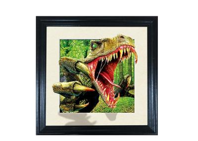 China 40 * 40cm Dinosaur Poster Custom Lenticular Printing For Gifts And Souvenirs for sale
