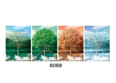 China PET Lenticular 3d Posters For Store Eco - Friendly Four seasons poster for sale