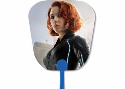 China 16x17cm Hand Fan 3D Lenticular Printing Service For Promotional Gift / Advertisement for sale