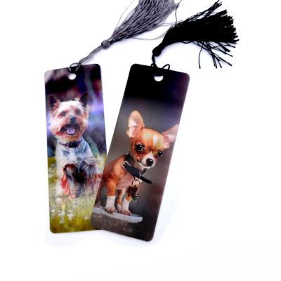 China lovely animal designs lenticular printing bookmark 3d lenticular for sale
