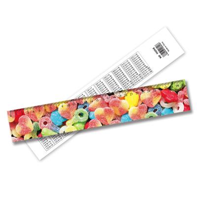 China Beautiful Design 3d PET Lenticular print ruler for student gift for sale