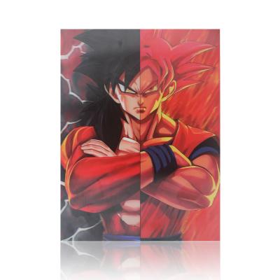 China Anime Design 3d Lenticular Poster 11x17inches PET Printing Stock Design for sale