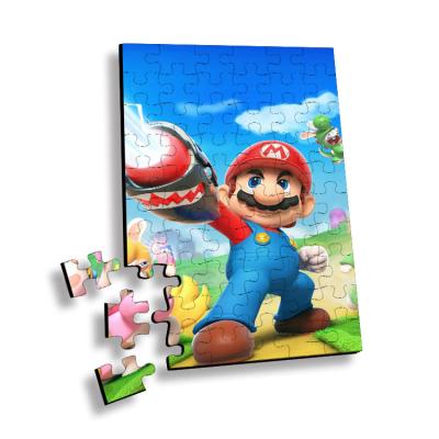China Custom 100 Piece Plastic Cartoon 3D Lenticular Printing Puzzle or 3D Movie Jigsaw for promotion or souvenir for sale