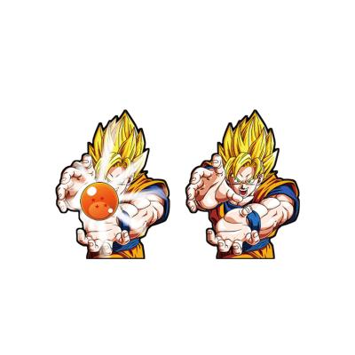 China PET Anime Changing Flip Lenticular Sticker 3D Anime Stickers Lenticular Anime Stickers Motion for sale