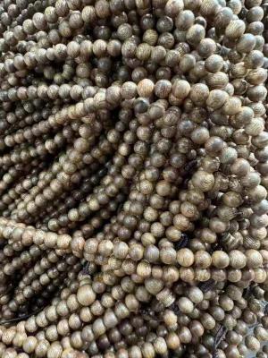 Wasserdichtes Agarholz mit 108 Kreisen, Buddha-Perlen aus Agarholz, Gebetsperlen aus Sandelholz
