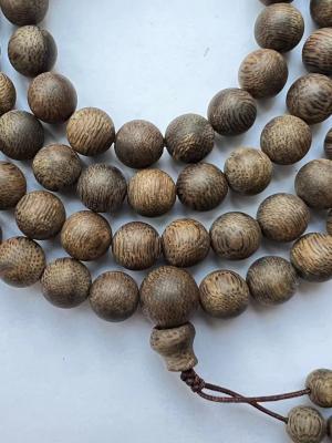 Cina Natural Bai Qi Nan Hand Chuan Sinking Agarwood Bracelet Acqua Grade Olio Nero Singolo in vendita