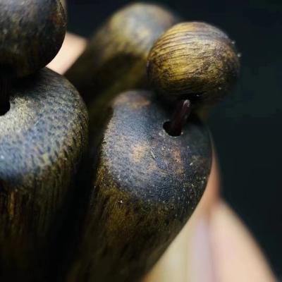 Quality Longsheng Natural Agarwood Oud Scraped Black Oil Bulk Spices Insect for sale