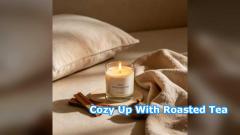 Roasted Tea Soy Candle Cozy Earthy Home Fragrance
