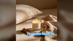 Roasted Tea Soy Candle Cozy Home Fragrance