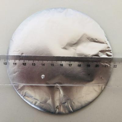 China Round Hookah Aluminum Foil without Holes,pre cut aluminum foil for hookah,pre poked hookah foil for sale